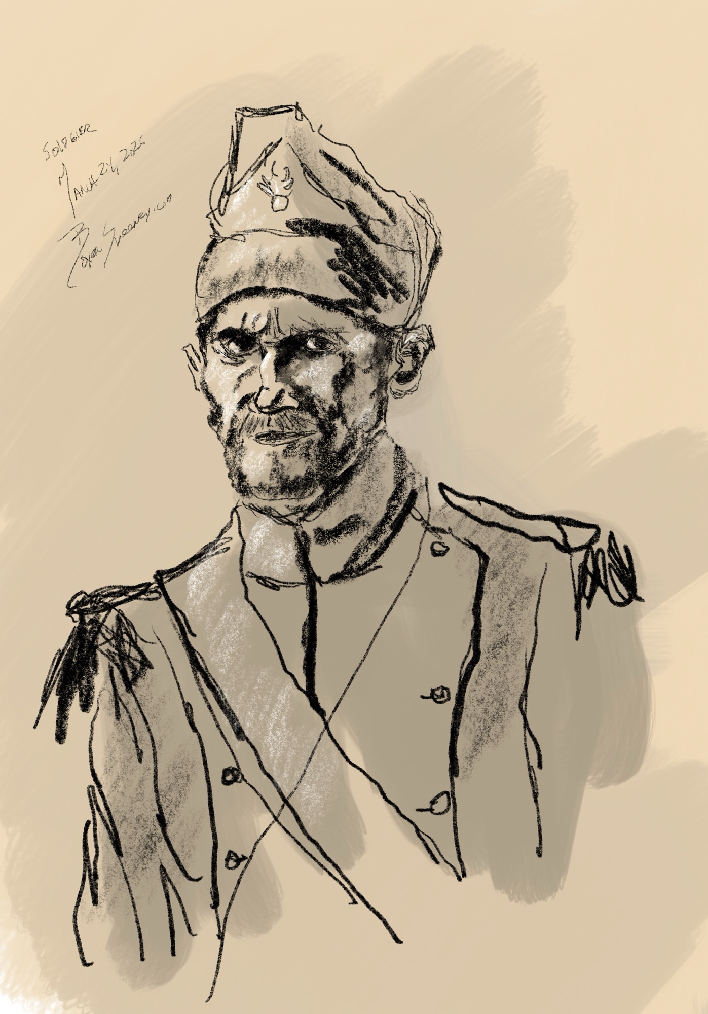 Soldier – Boxer Sweeney